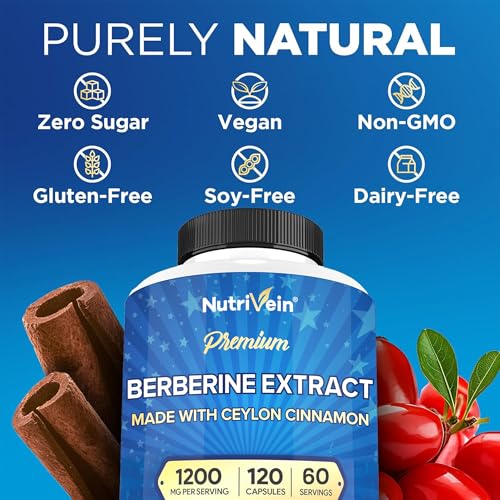 Nutrivein berberine HCL for weight management