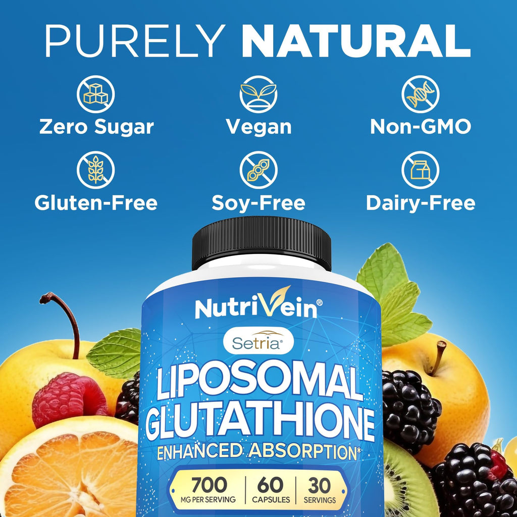 Nutrivein glutathione for detoxification benefits