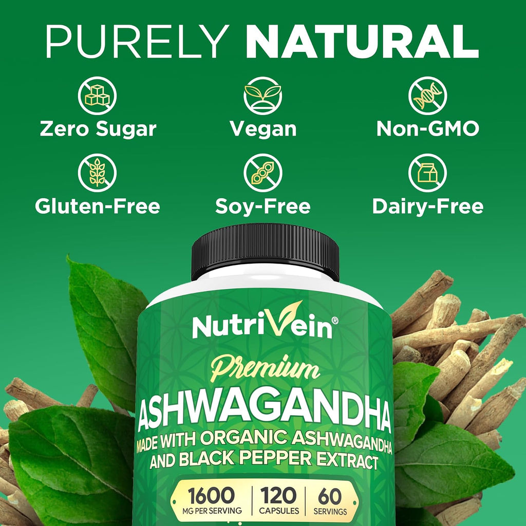 Nutrivein herbal ashwagandha benefits