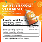 nutrivein vitamin c capsules 1650mg