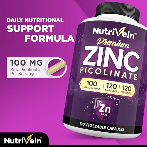 Nutrivein zinc for overall health