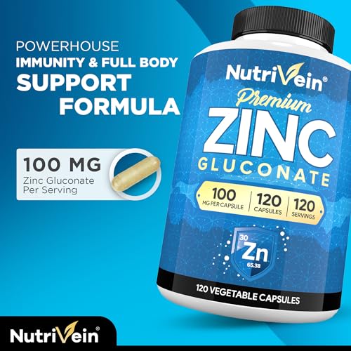 Nutrivein zinc for overall health