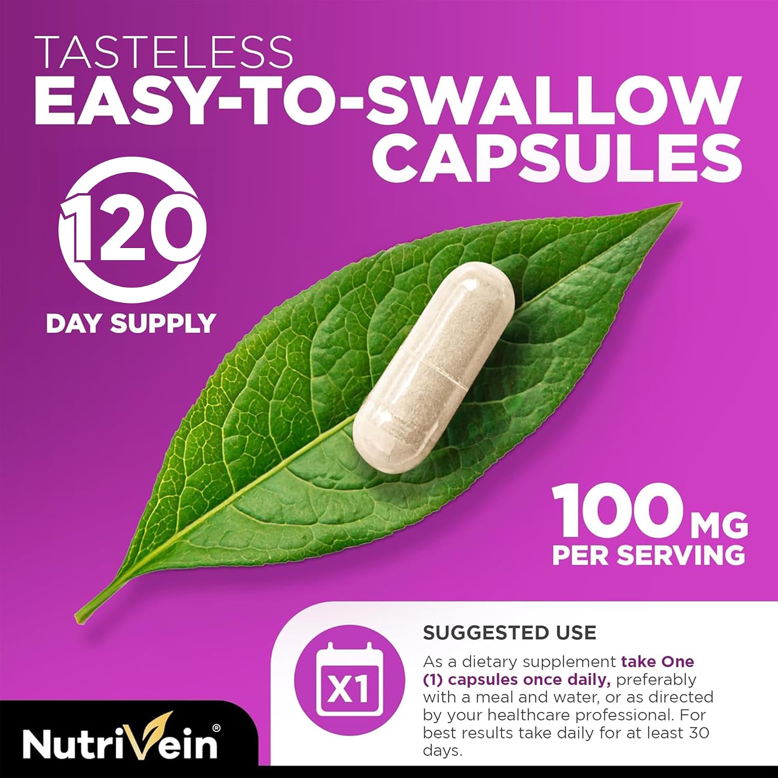 Nutrivein zinc for overall wellness