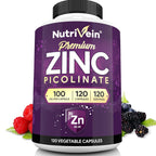 Nutrivein Zinc Picolinate 100 mg capsules