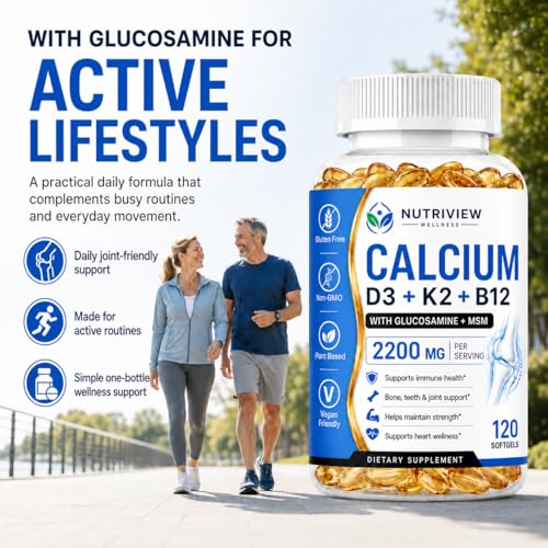 Nutriview 2200 mg calcium for vitality