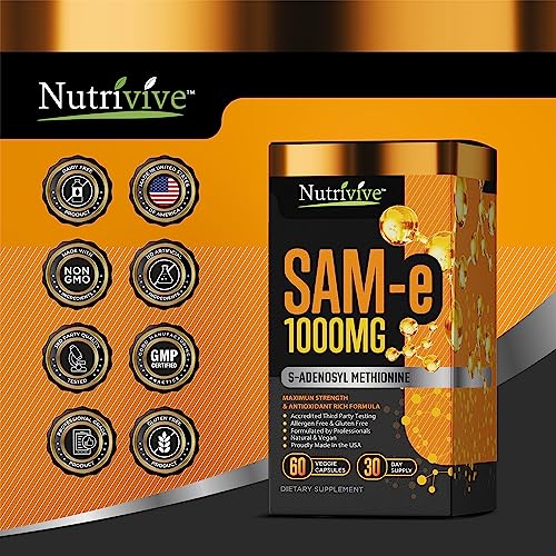 Nutrivive SAM-e with money back guarantee