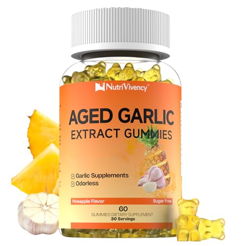 NutriVivency aged garlic extract gummies