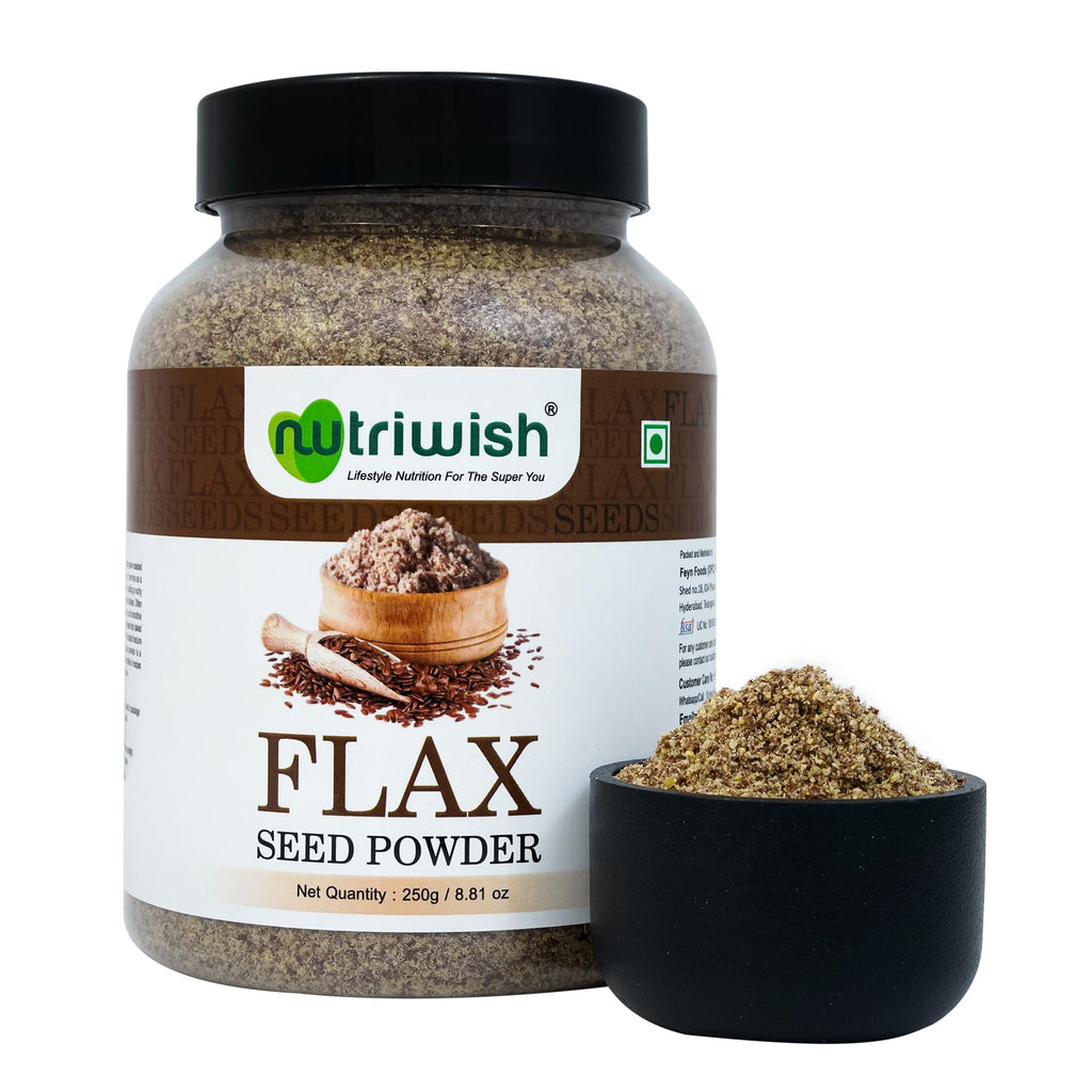 Nutriwish organic flaxseed powder benefits