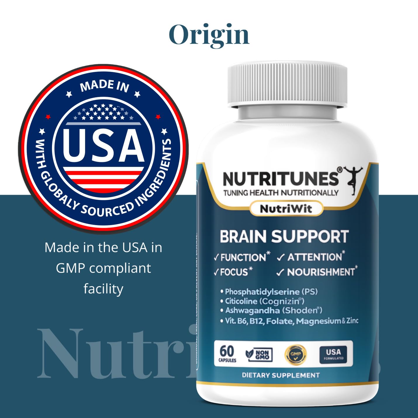 NutriWit ashwagandha for overall wellness