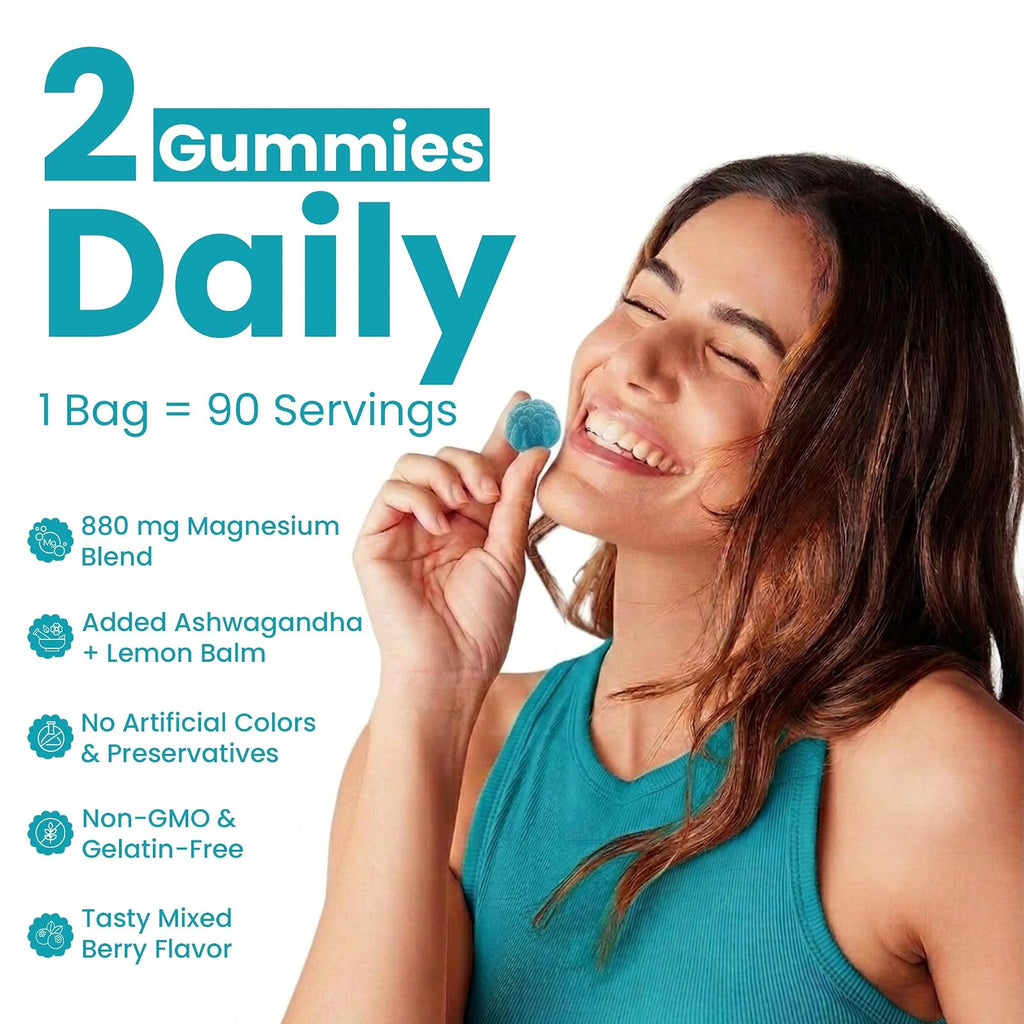 Nutrixa magnesium gummies for digestive health