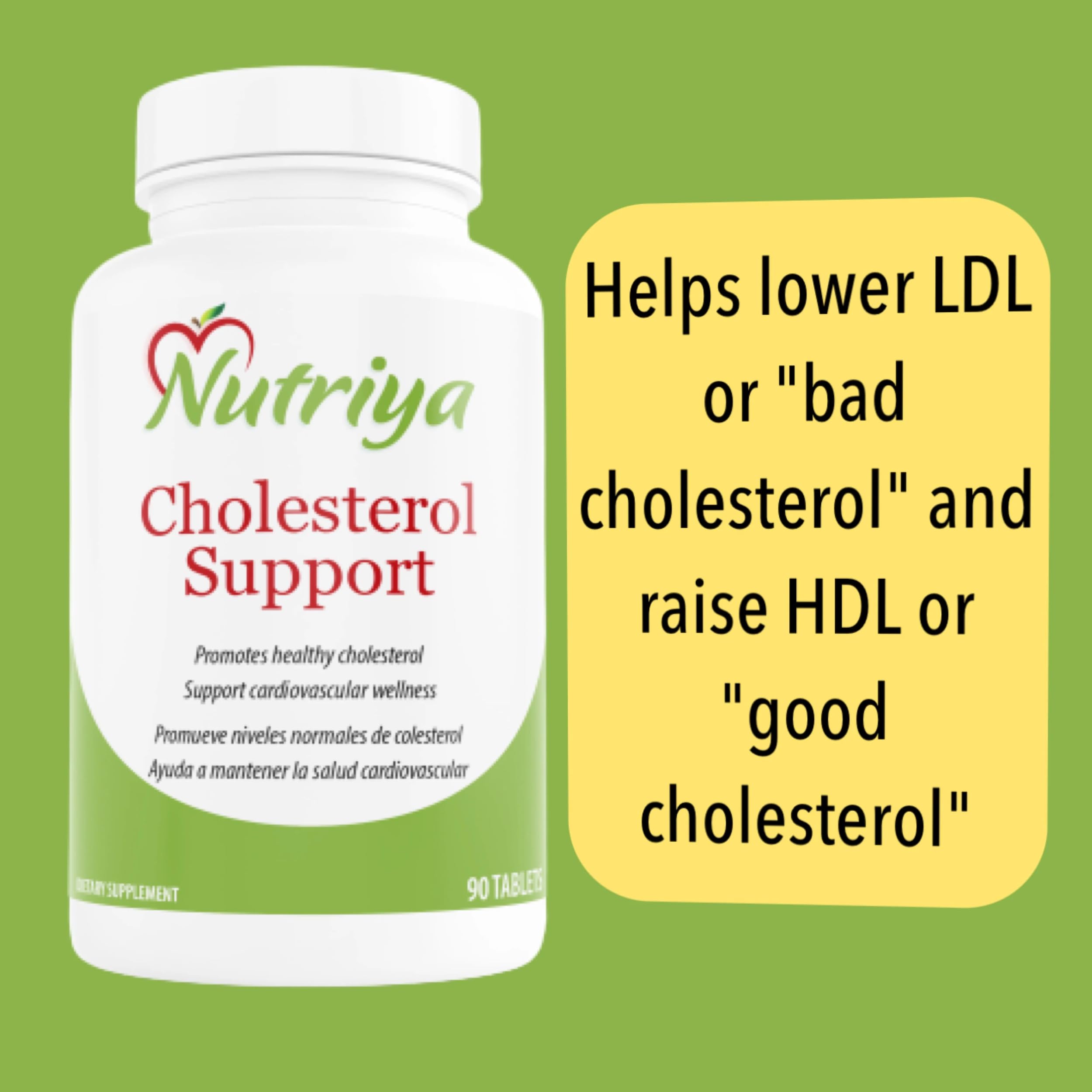 Nutriya cholesterol support for overall wellness