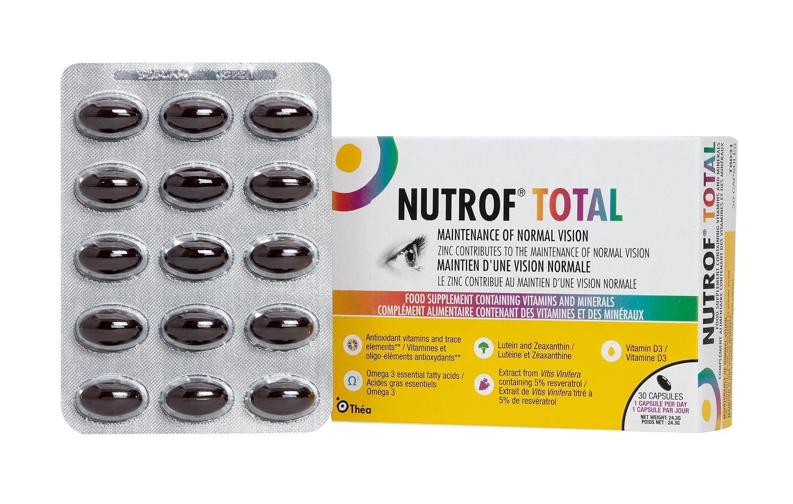 Nutrof Total Eye Health capsules