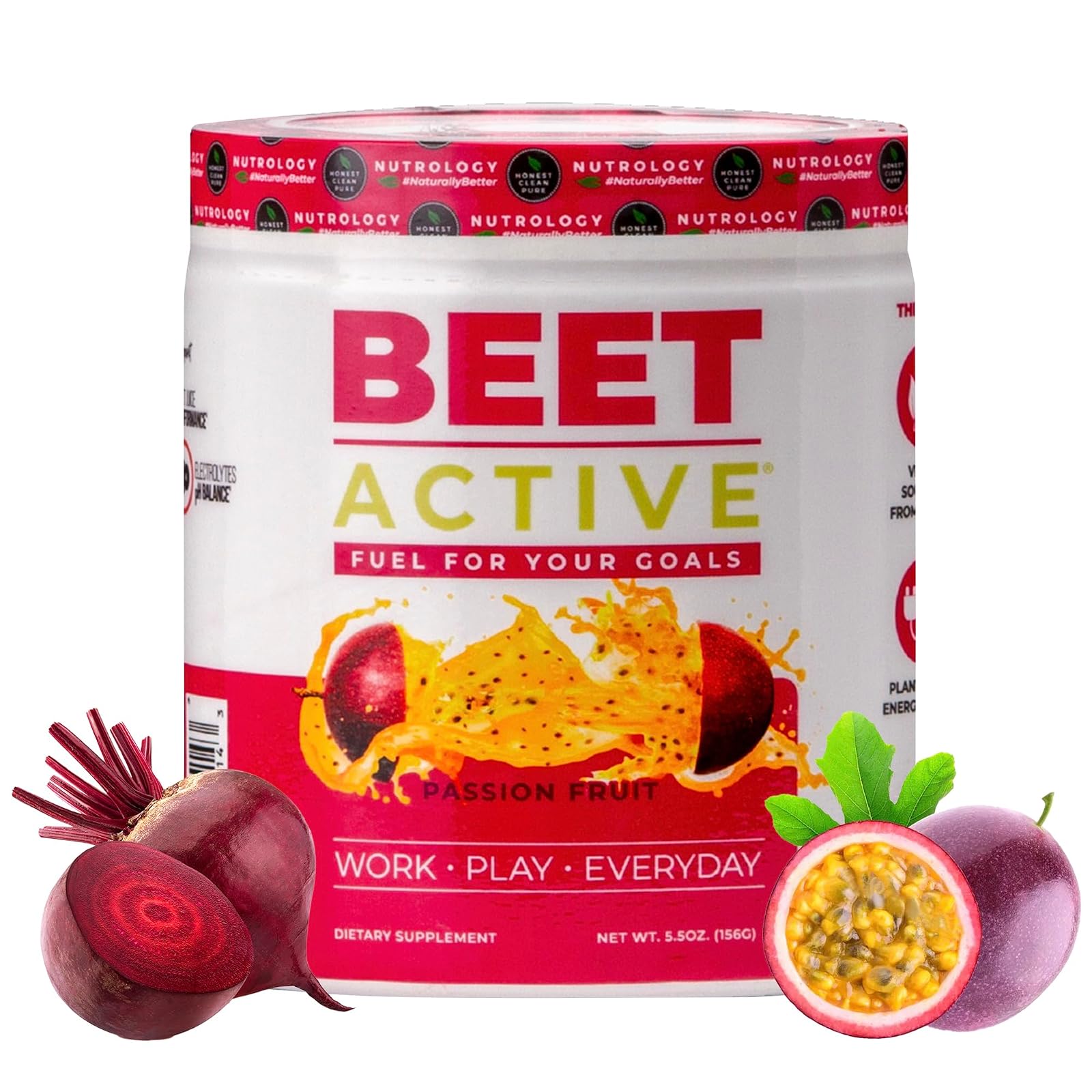Nutrology pre-workout for energy boost