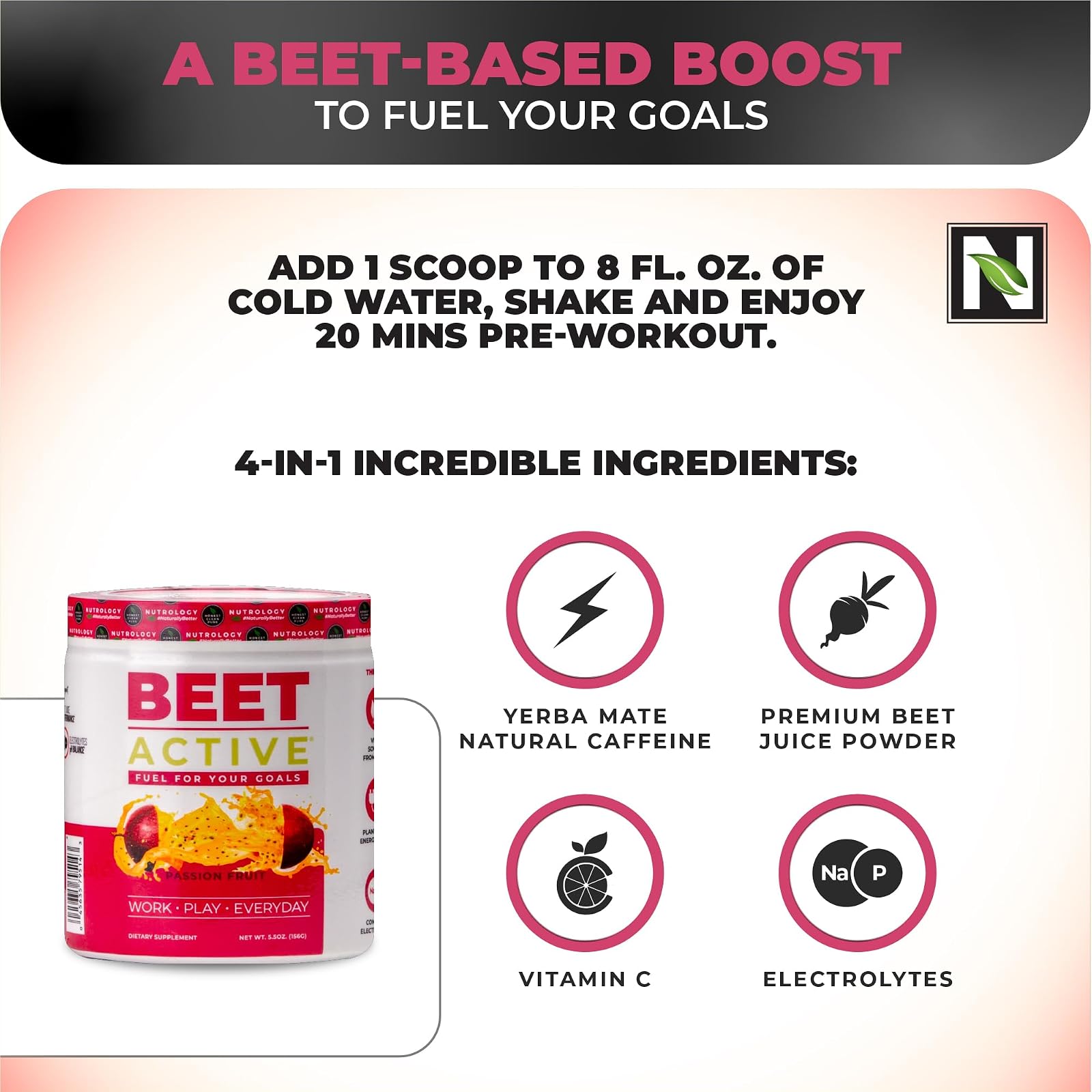 Nutrology pre-workout for enhanced endurance