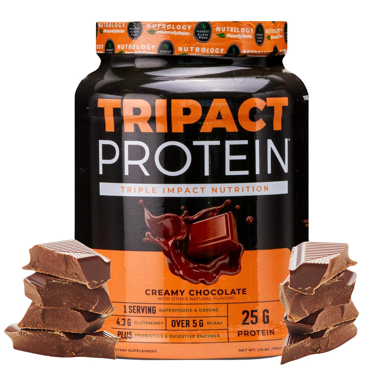 Nutrology whey protein creamy chocolate