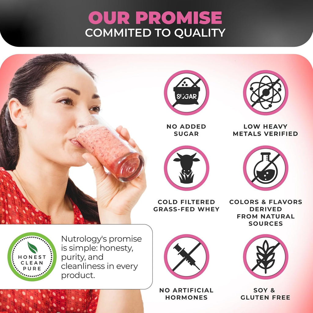 Nutrology whey protein for daily energy
