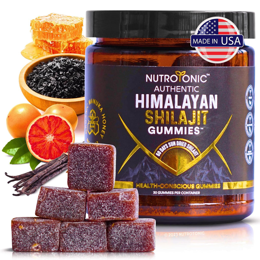 NutroTonic shilajit gummies for energy