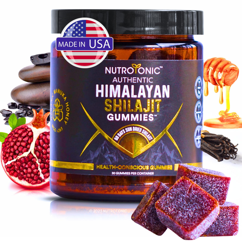 NutroTonic shilajit gummies for vitality