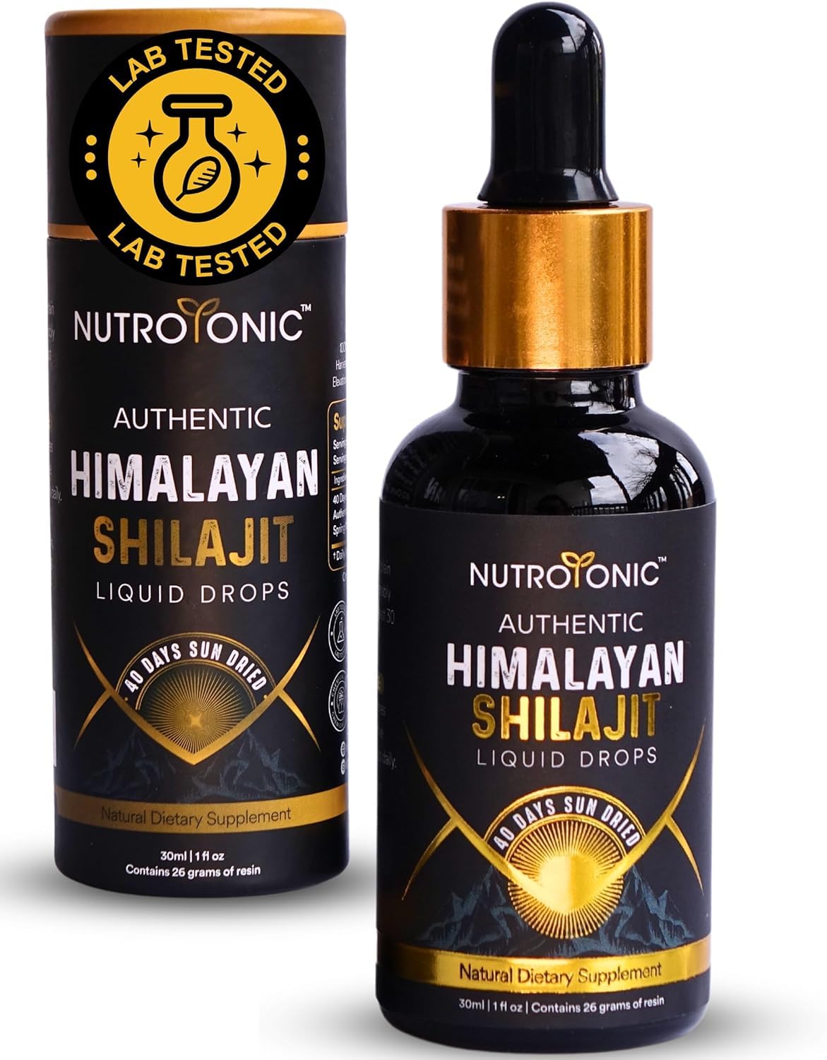 NutroTonic shilajit liquid drops benefits