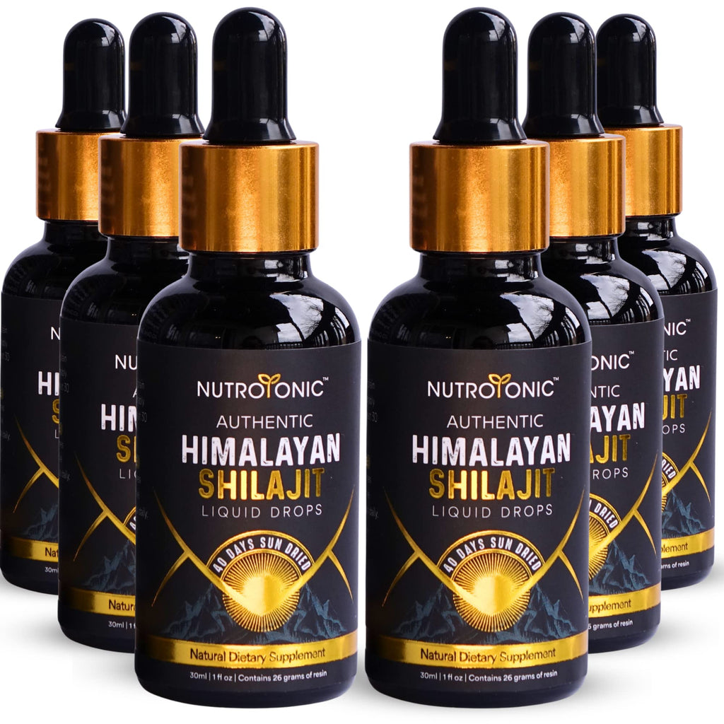 NutroTonic shilajit liquid drops