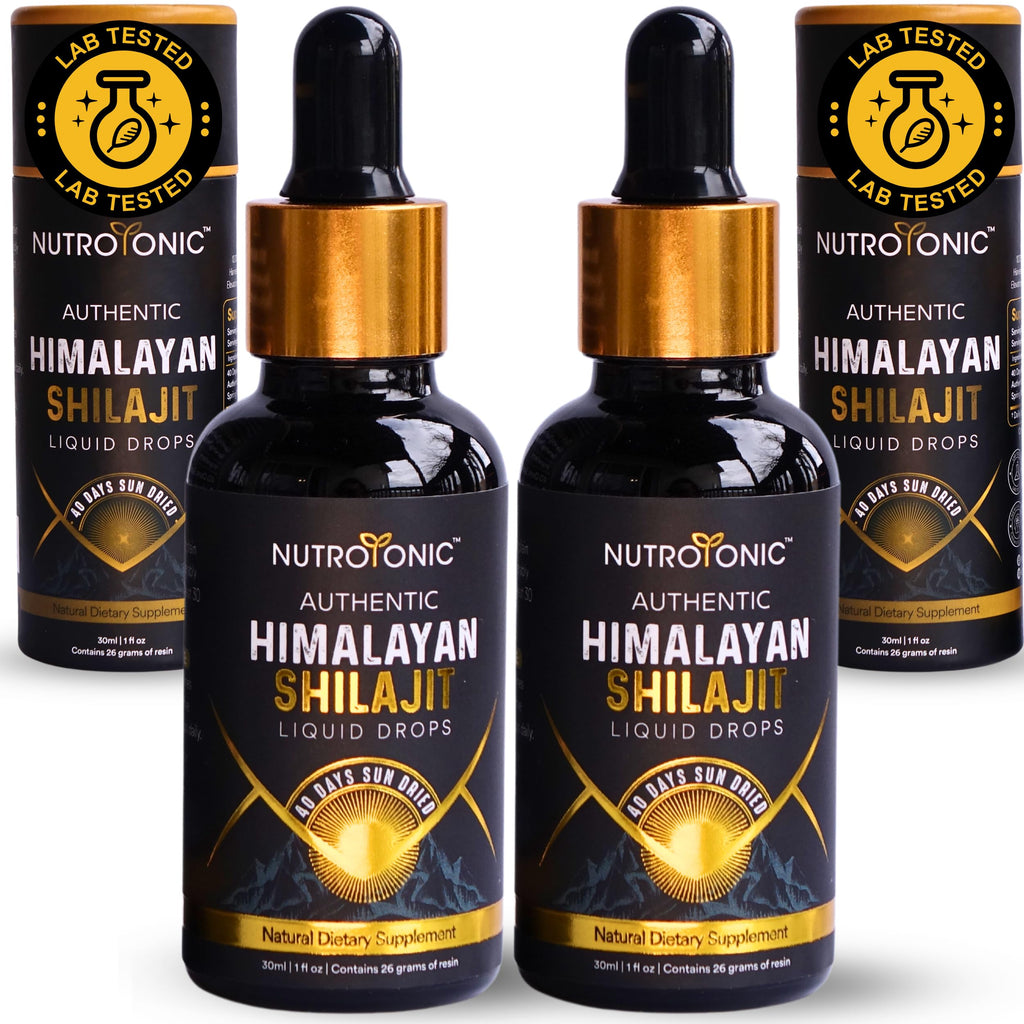 NutroTonic shilajit liquid drops
