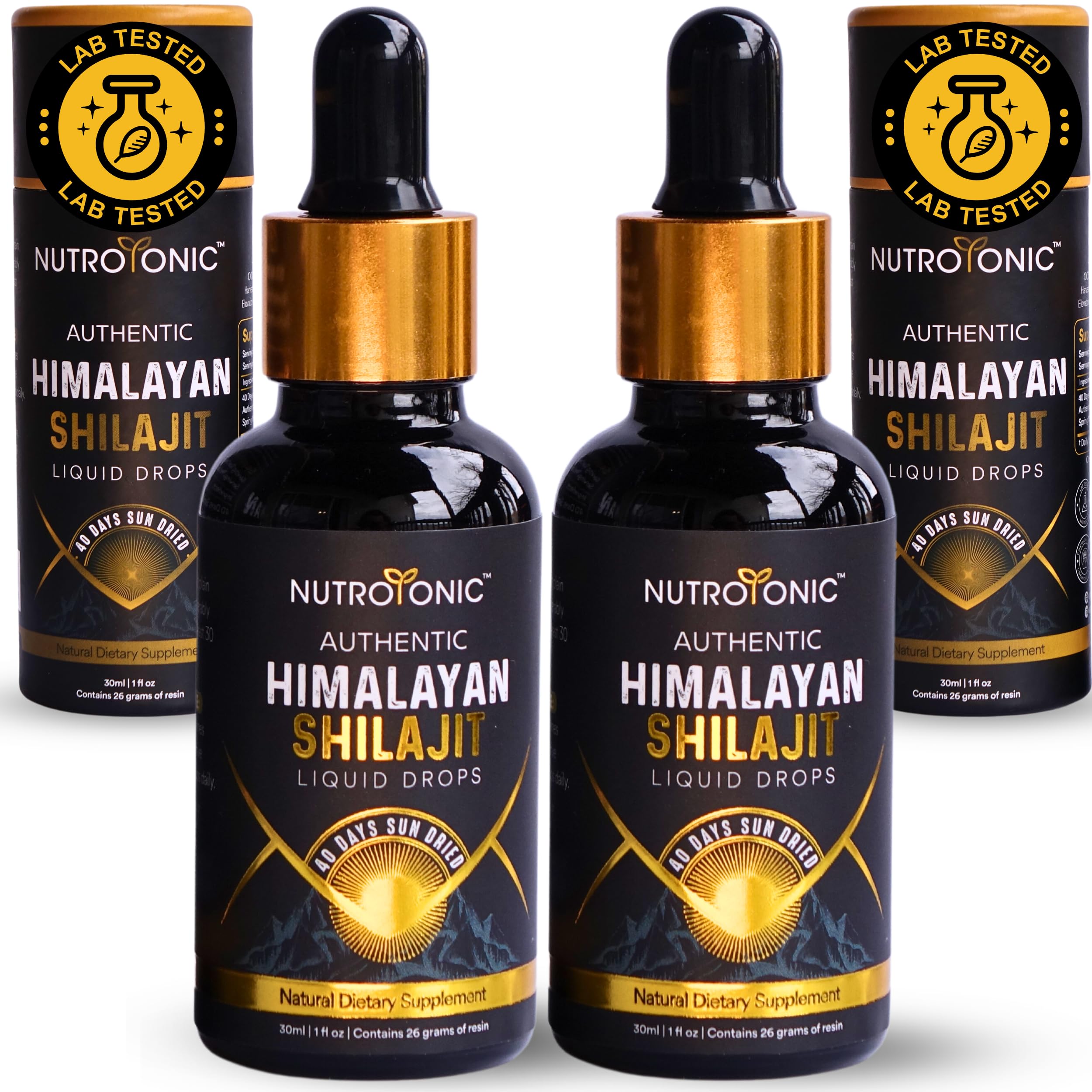 NutroTonic shilajit liquid drops