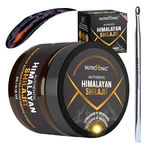 NutroTonic shilajit resin for energy