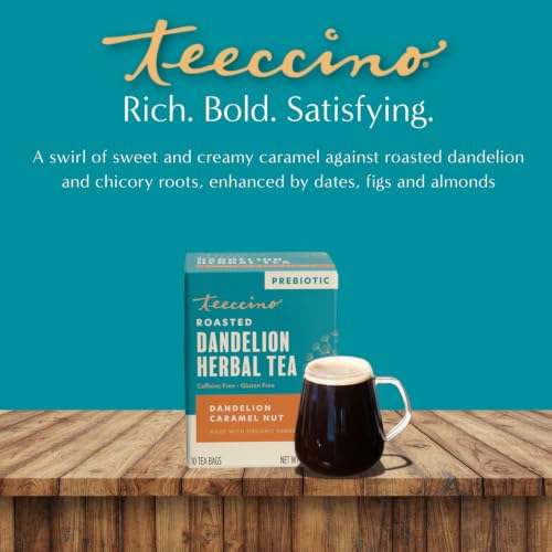 Nutty dandelion tea for wellness