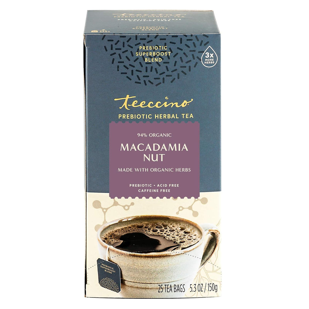 nutty flavour herbal tea blend