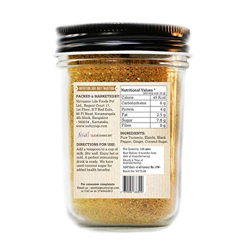 Nutty Yogi turmeric for holistic wellness