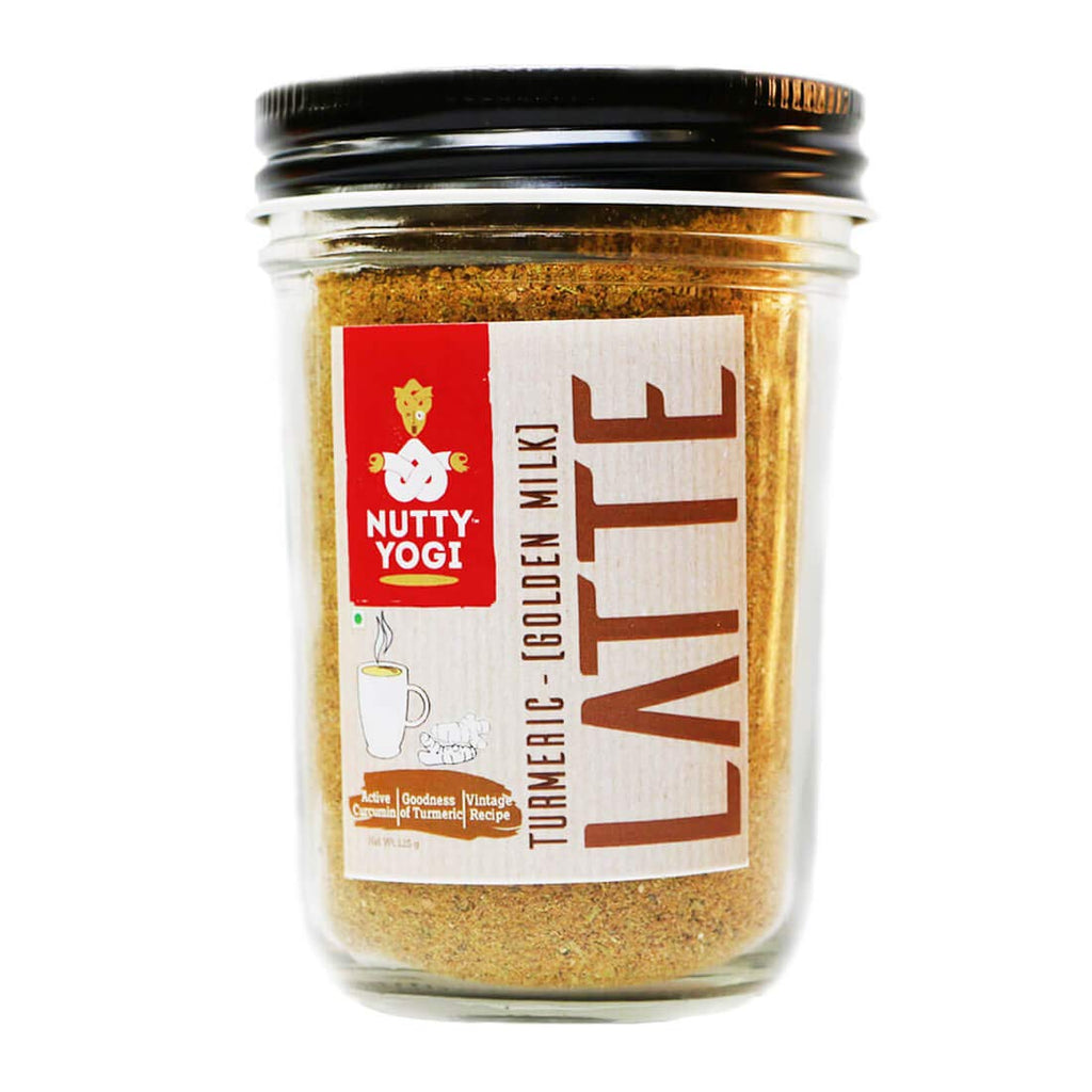 Nutty Yogi turmeric latte for immunity