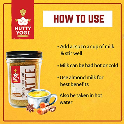 Nutty Yogi turmeric wellness drink