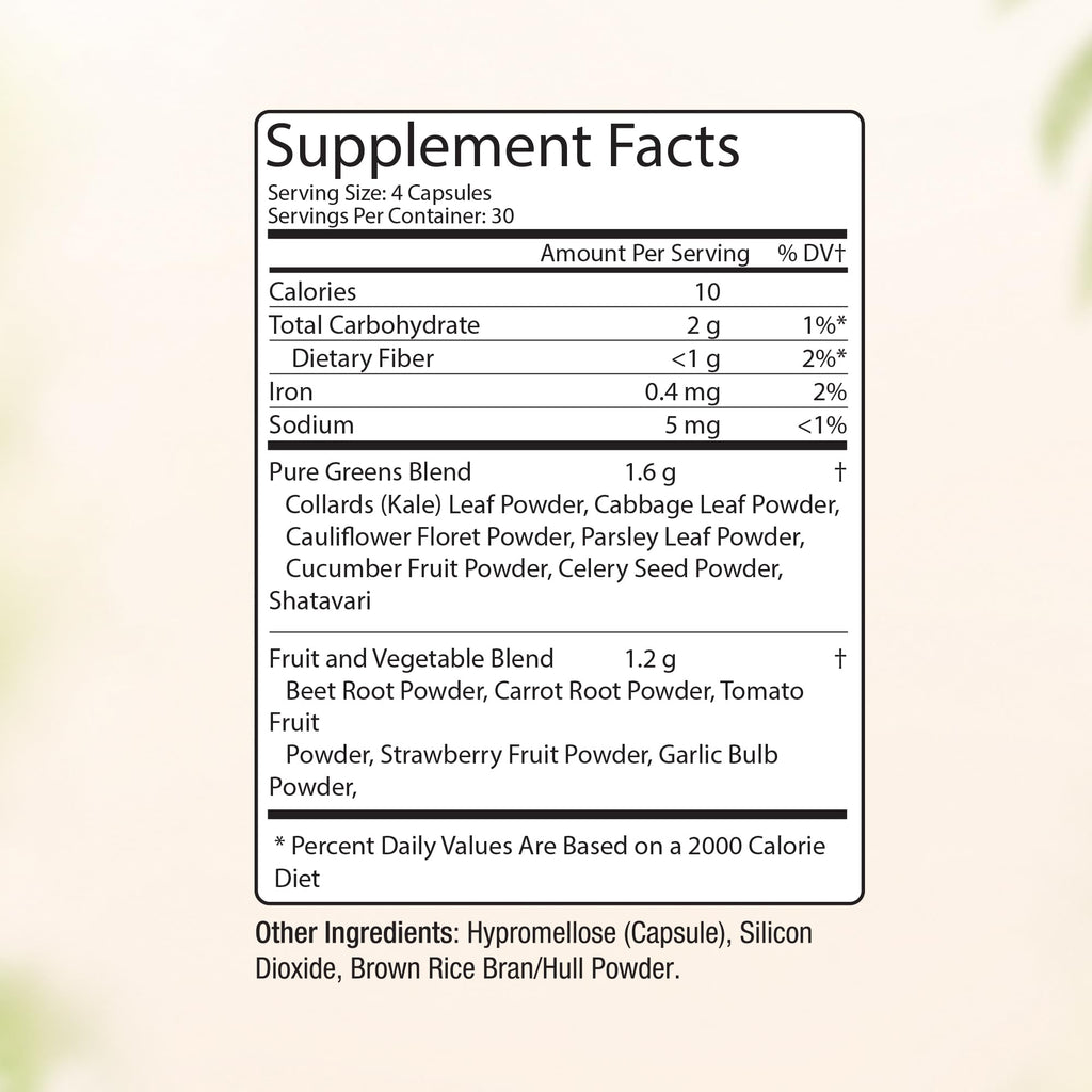NUU3 blended vitamin & mineral supplements for men