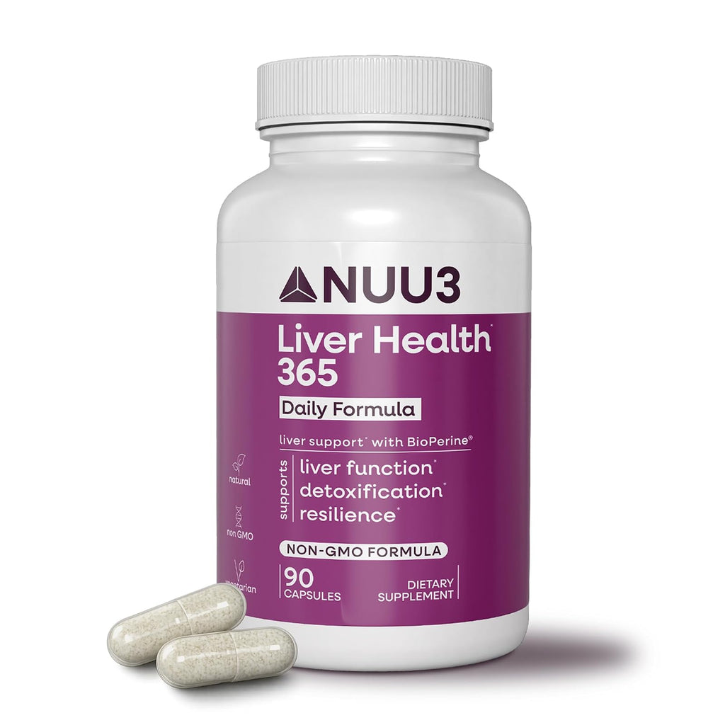 NUU3 multivitamins for liver health