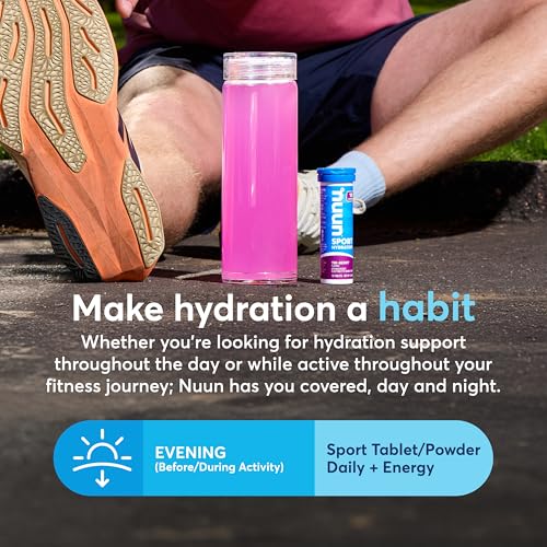 Nuun electrolyte powder for better performance