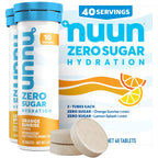 Nuun electrolyte tablets for hydration