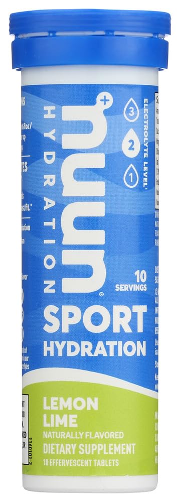Nuun electrolyte tablets for hydration