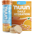 Nuun electrolyte tablets for hydration