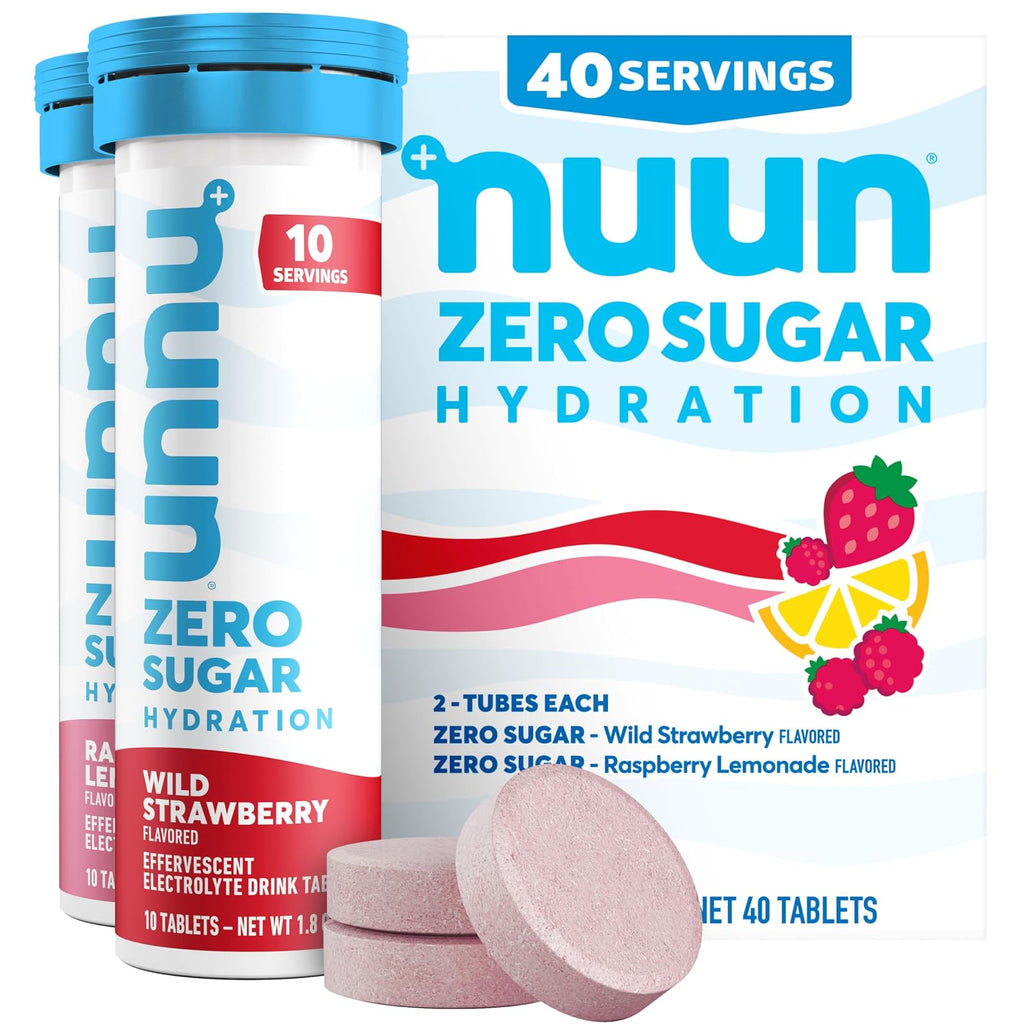 Nuun electrolyte tablets for hydration