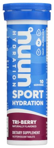 Nuun electrolyte tablets for hydration