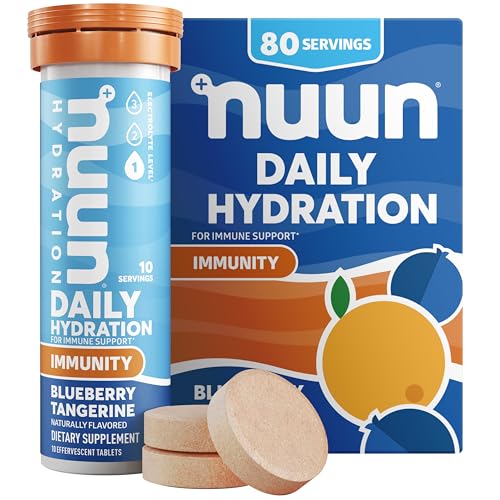 Nuun electrolyte tablets for hydration