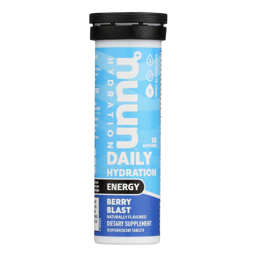 Nuun Energy Berry Blast electrolyte tablets