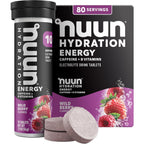 Nuun Energy Wild Berry tablets