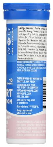 Nuun hydration tablets for active lifestyle