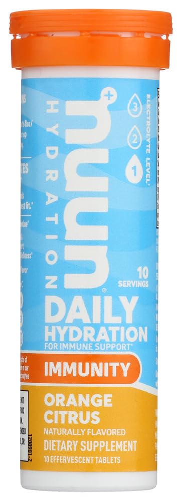 Nuun Immunity electrolyte drink tablets