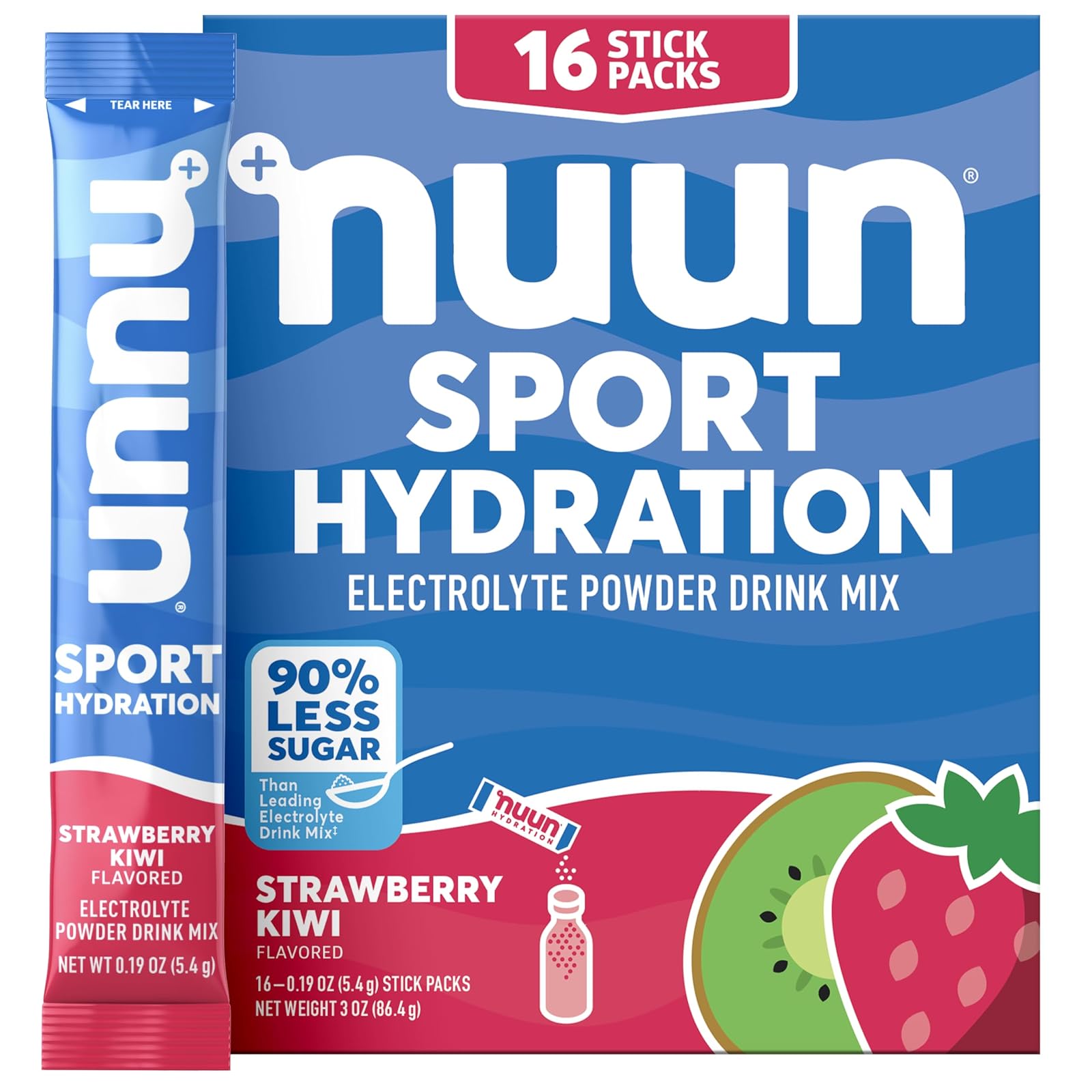 Nuun Sport electrolyte powder packets