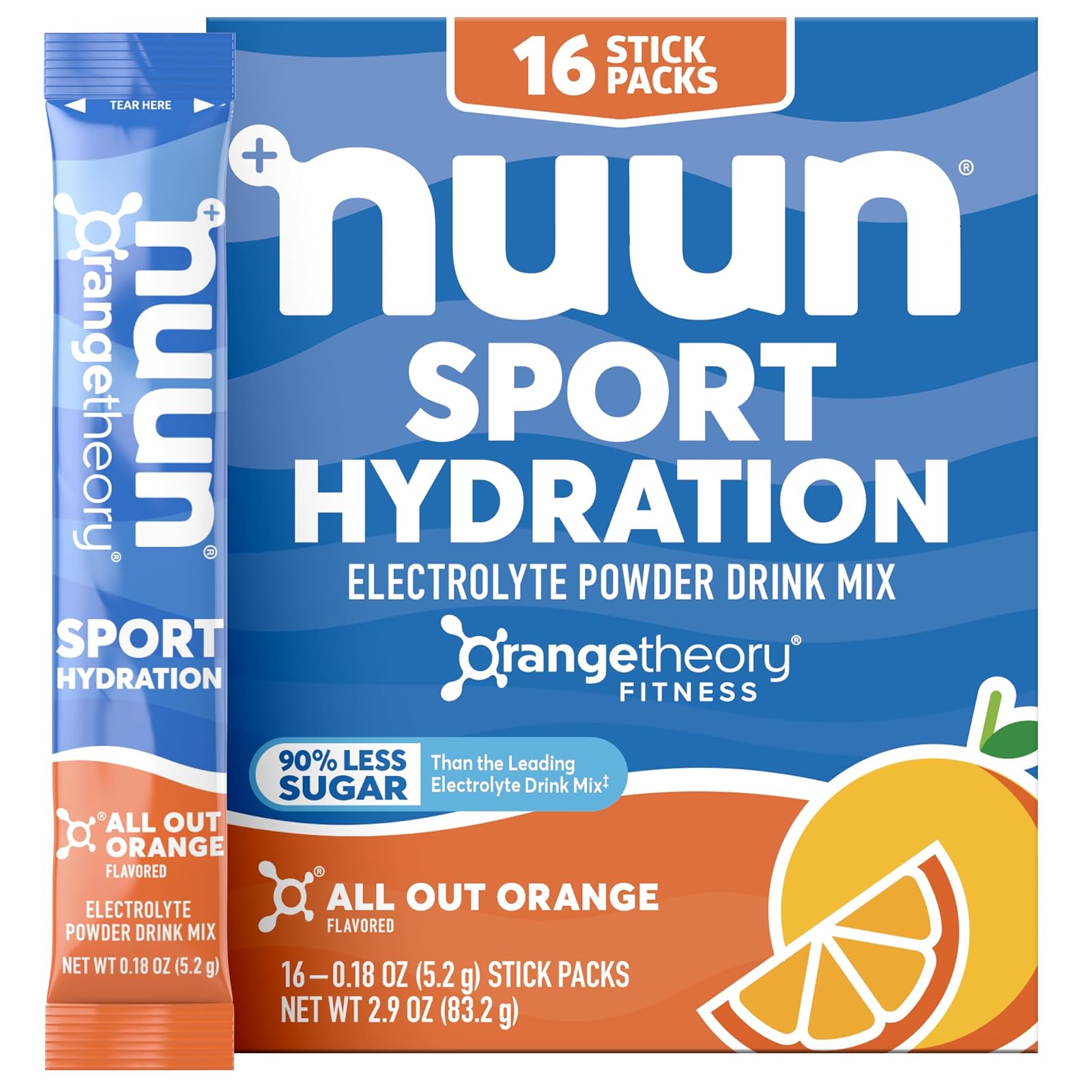 Nuun Sport electrolyte powder packets