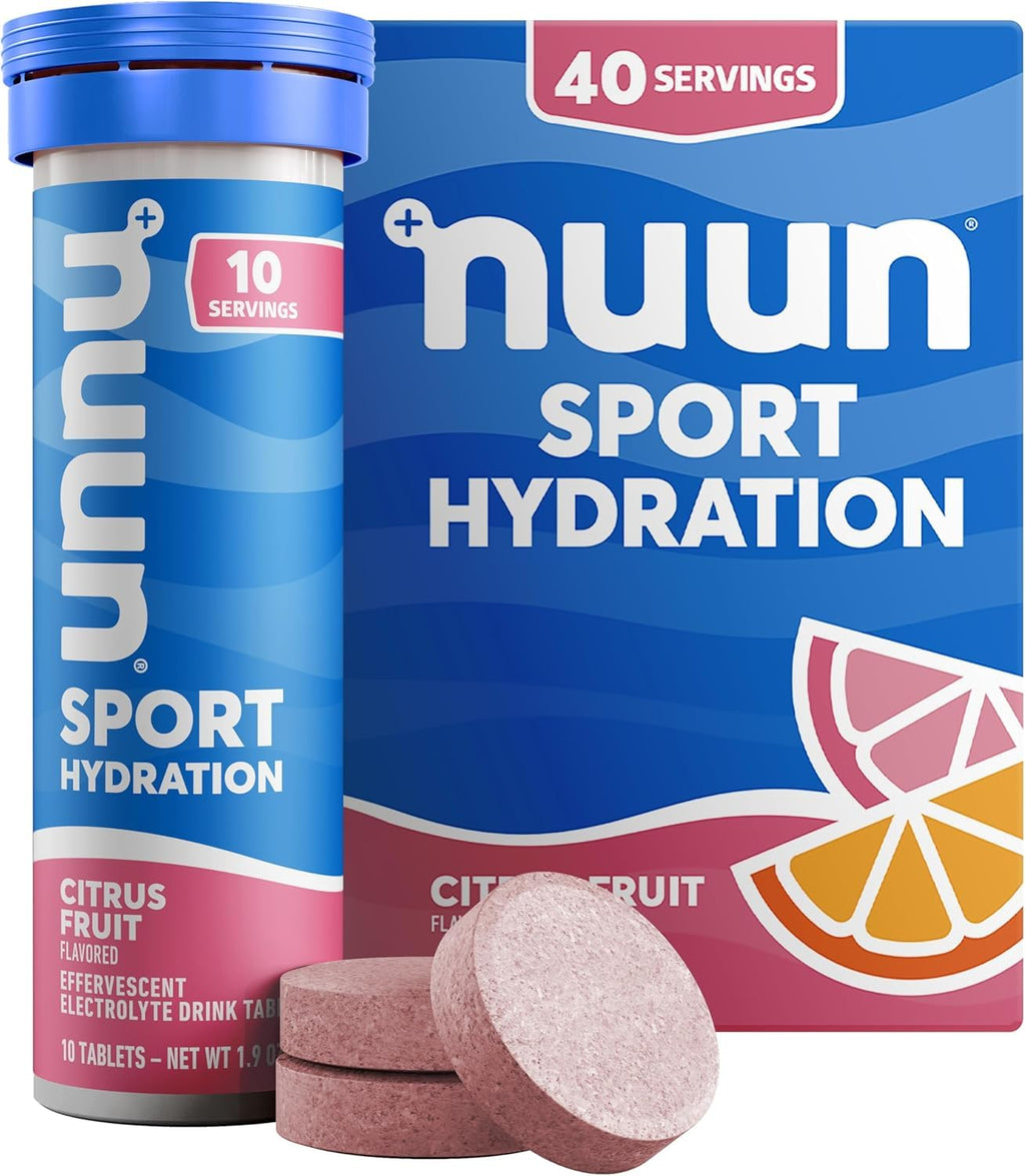 Nuun Sport Electrolyte Tablets for hydration