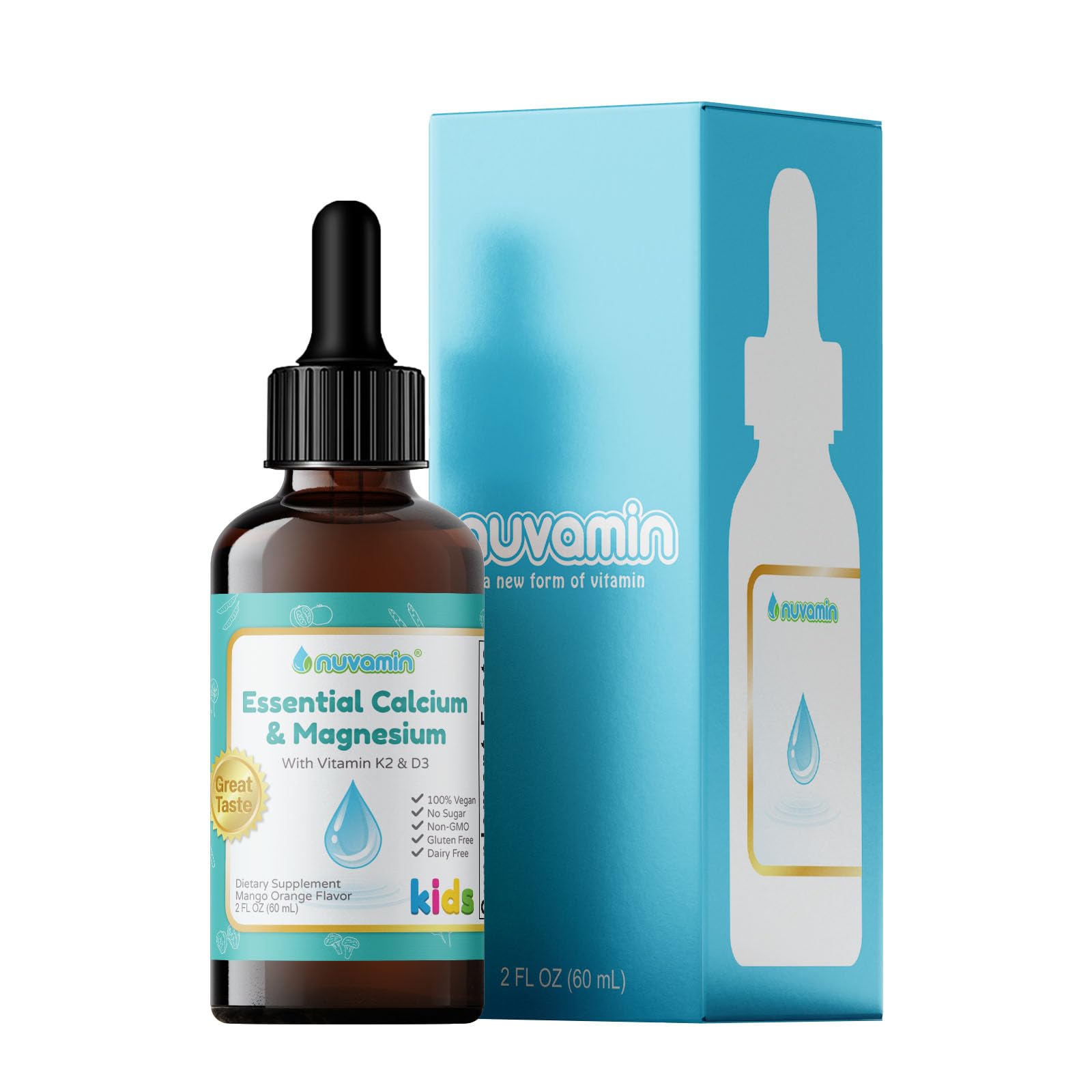 Nuvamin calcium magnesium liquid drops