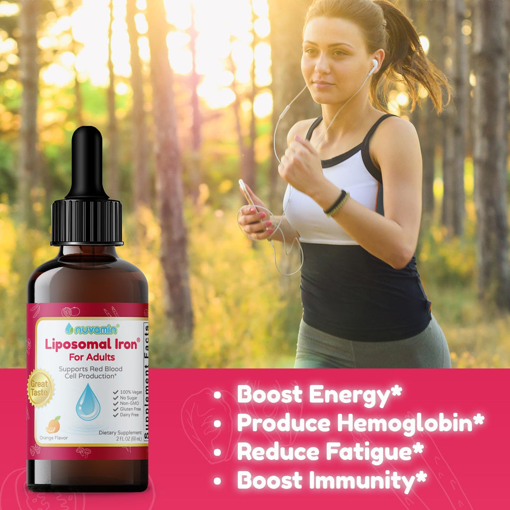 Nuvamin iron drops for energy